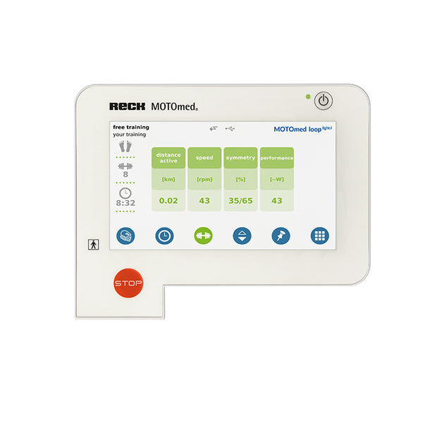 MOTOmed USA loop light.l Leg Trainer -Motor-Assist Exercise Bike Activ