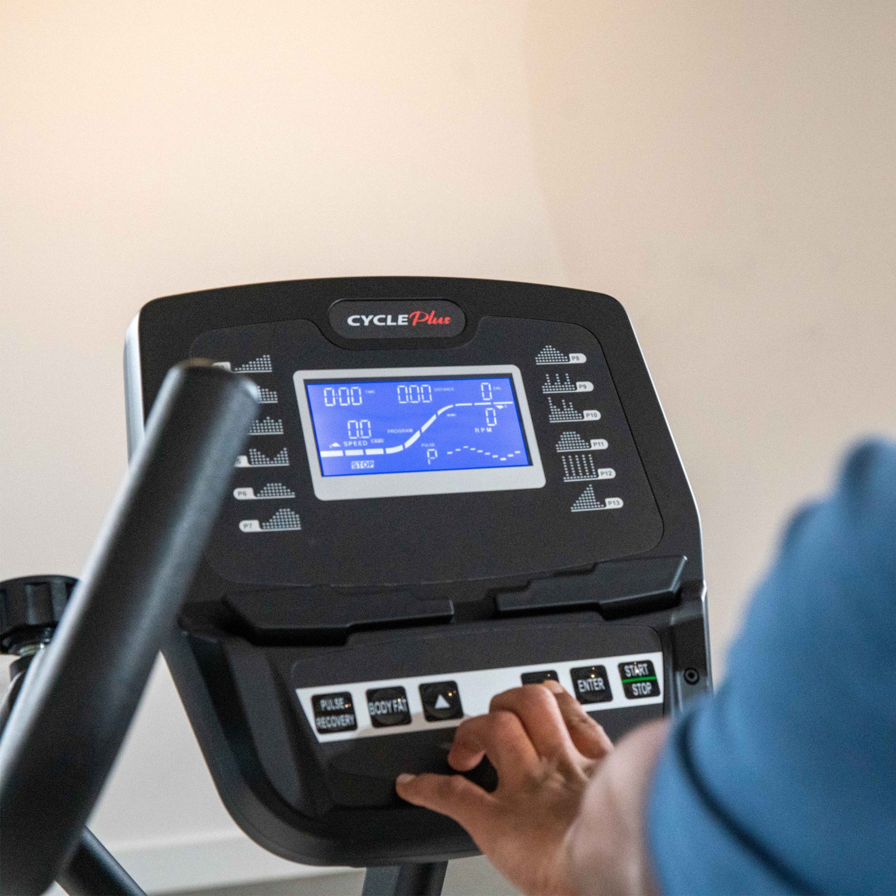 CyclePlus Recumbent Bike with Arm Exercise for Physical Therapy