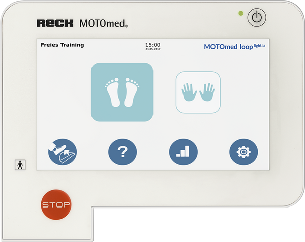 MOTOmed USA loop light.la Motor-Assist Exercise Bike Active and Passiv